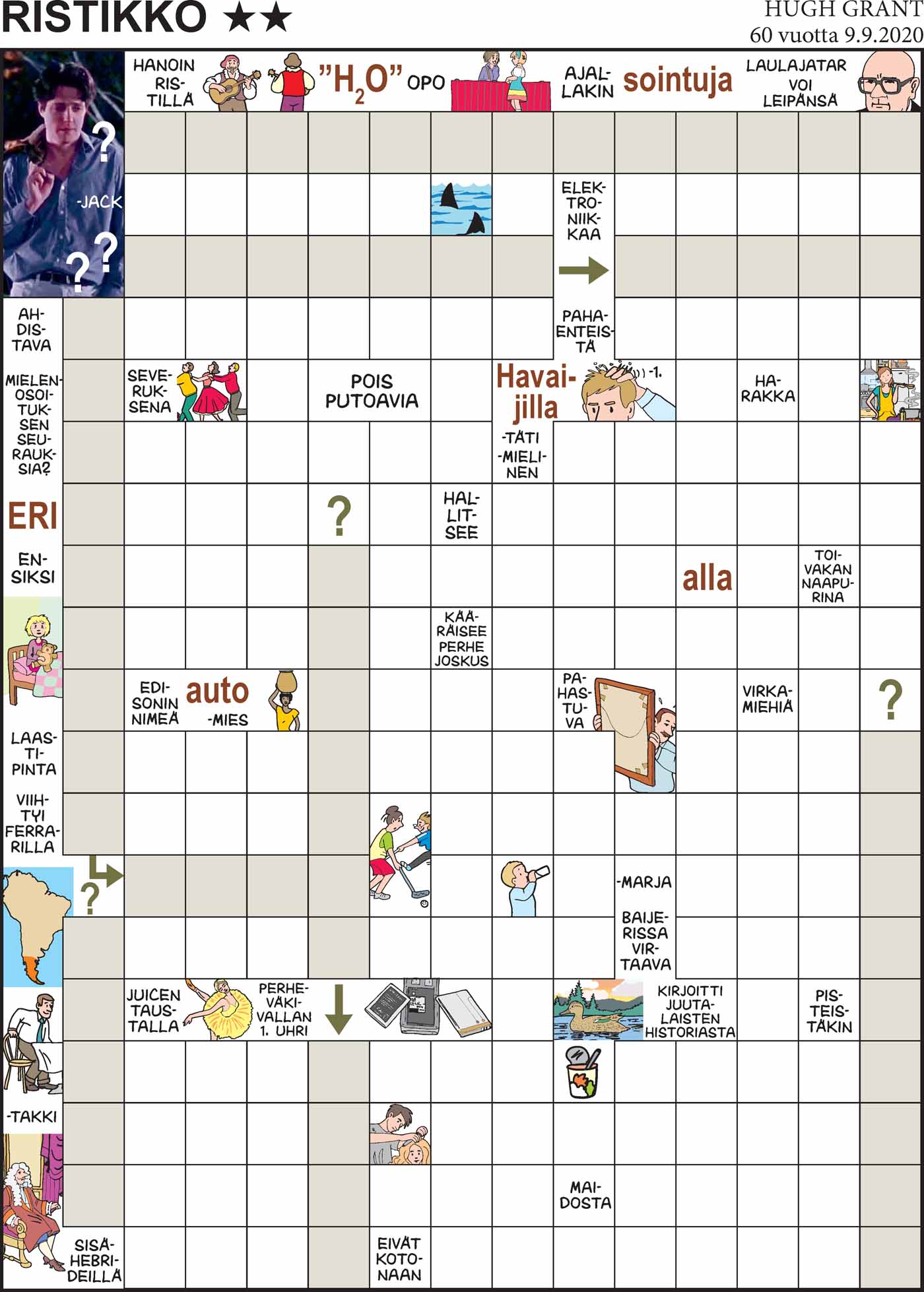 Sanaristikot.net - Ristikkoarkisto - Uusimmat