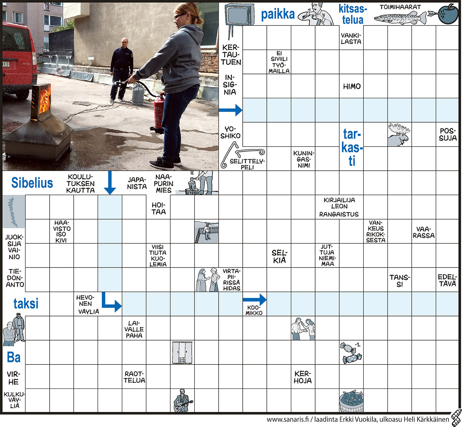 Sanaristikot.net - Ristikkoarkisto - Uusimmat