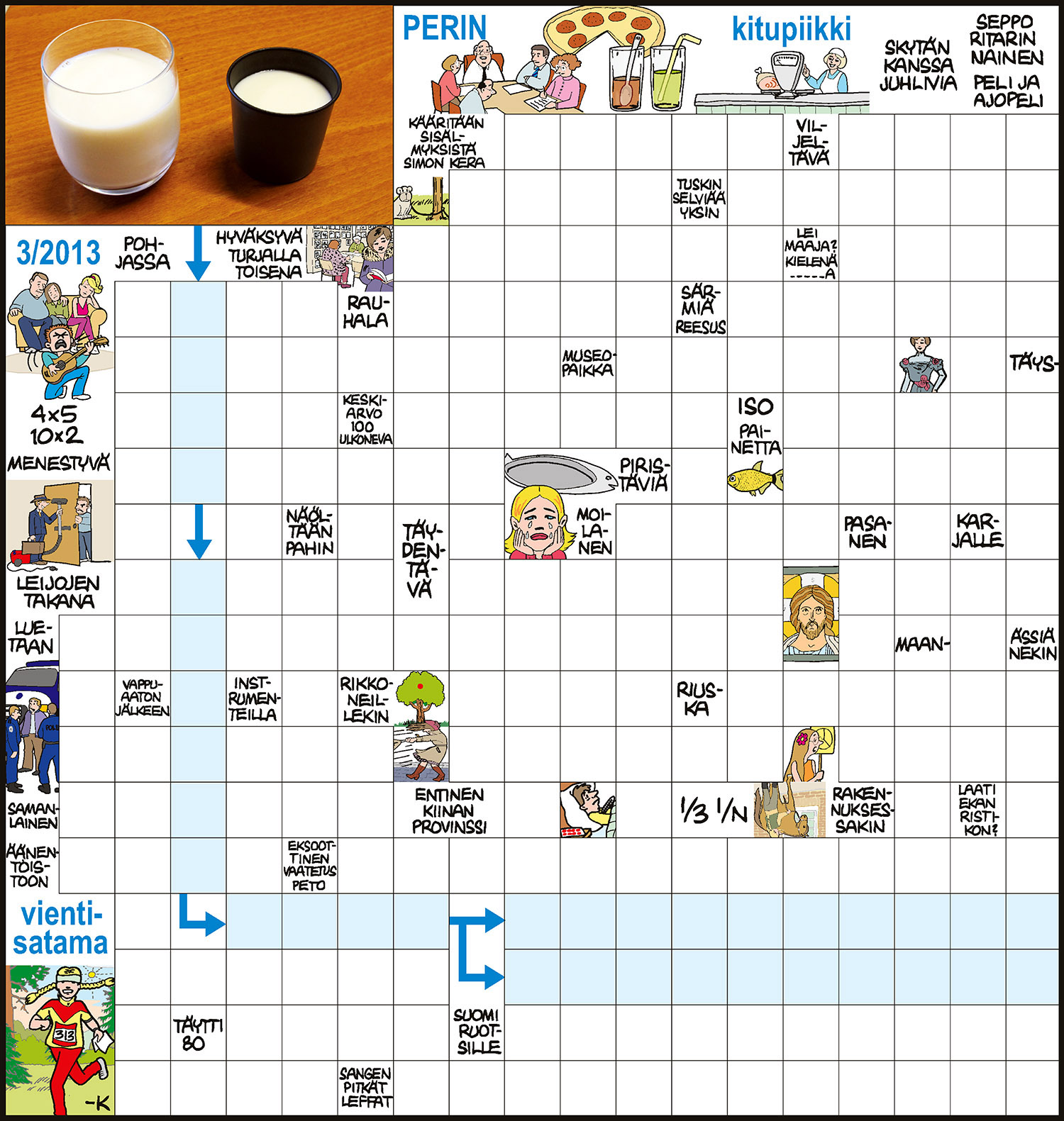 Sanaristikot.net - Ristikkoarkisto - Uusimmat